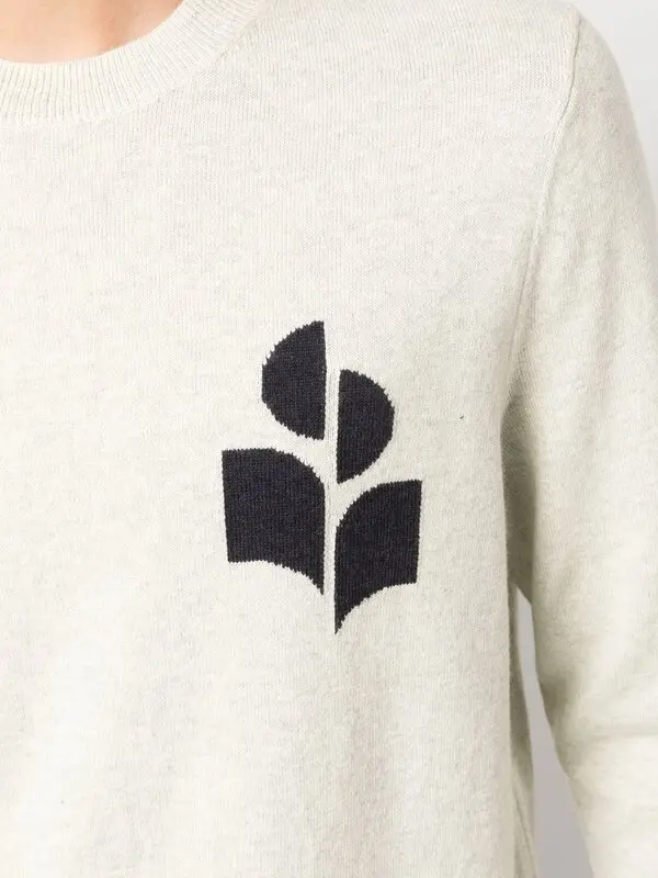 Isabel Marant Evans Intarsia Knit Sweater