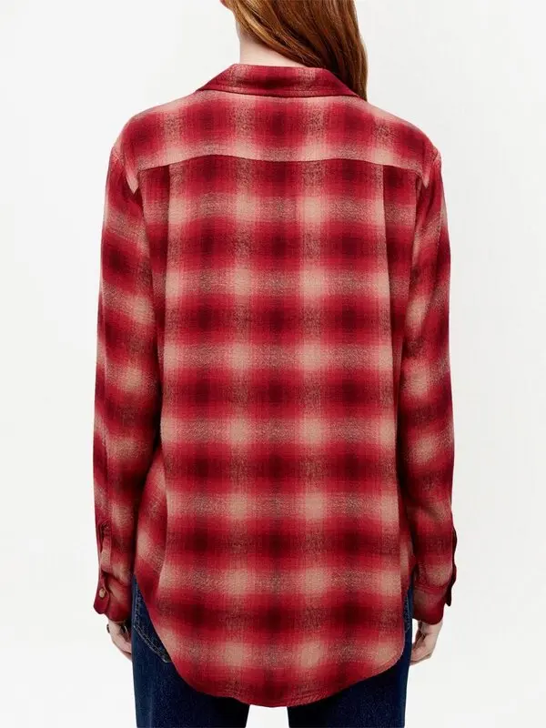RE/DONE Plaid Button-up Shirt