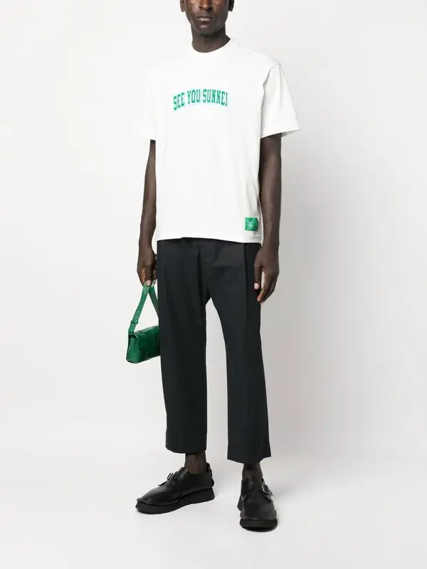 Sunnei Logo-patch Short-sleeved T-shirt