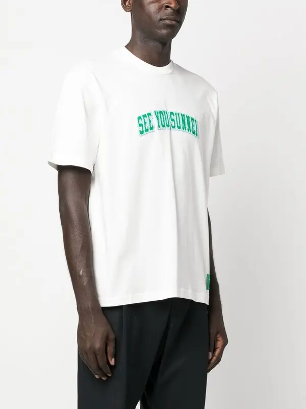 Sunnei Logo-patch Short-sleeved T-shirt