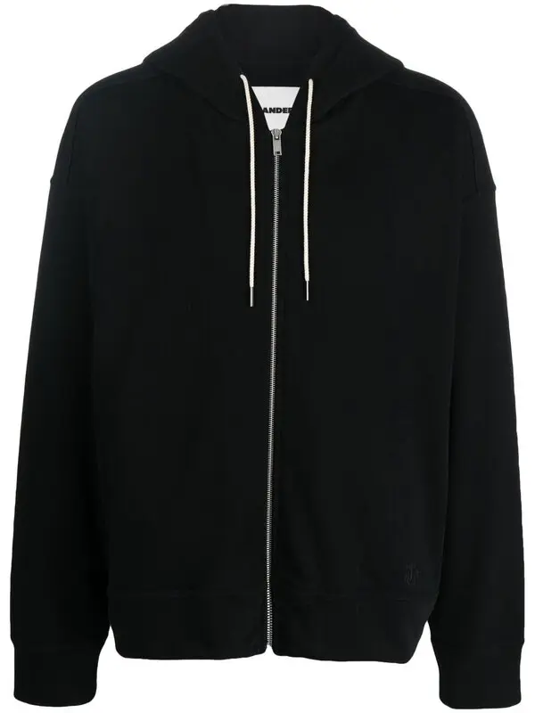 JIL SANDER Zip-up Long-sleeve Hoodie