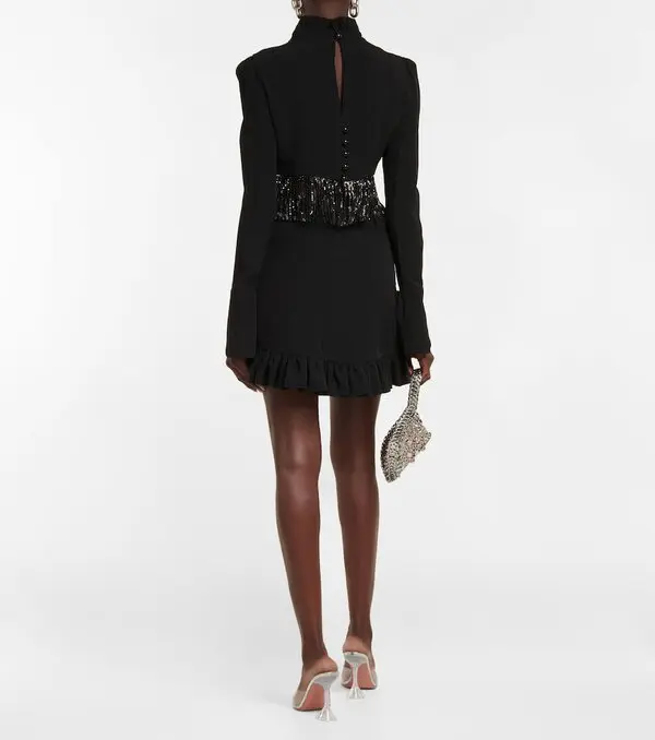 Rabanne High-rise Ruffled Mini Skirt