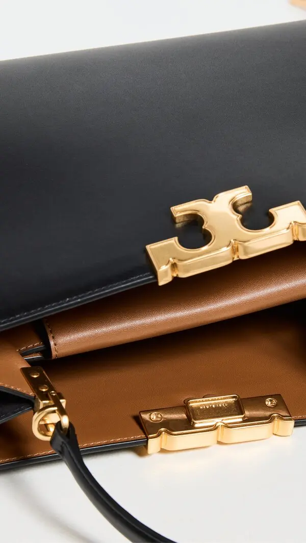 Tory Burch Eleanor Satchel - Black