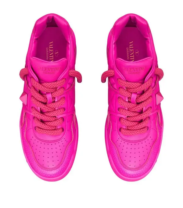 Valentino Garavani Leather One Stud Xl Sneakers