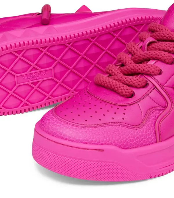 Valentino Garavani Leather One Stud Xl Sneakers