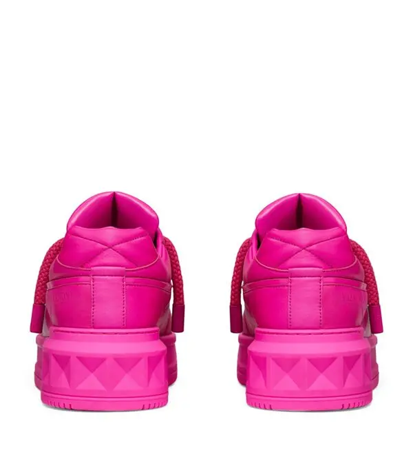 Valentino Garavani Leather One Stud Xl Sneakers