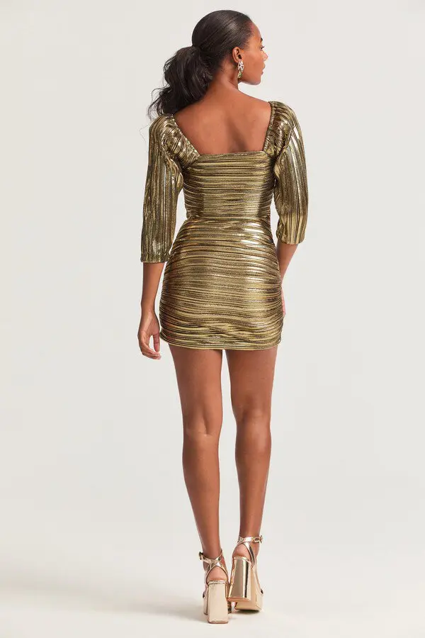 LoveShackFancy Thompson Mini Dress