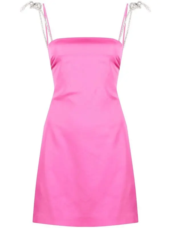 Giuseppe Di Morabito Crystal Strap Mini Dress