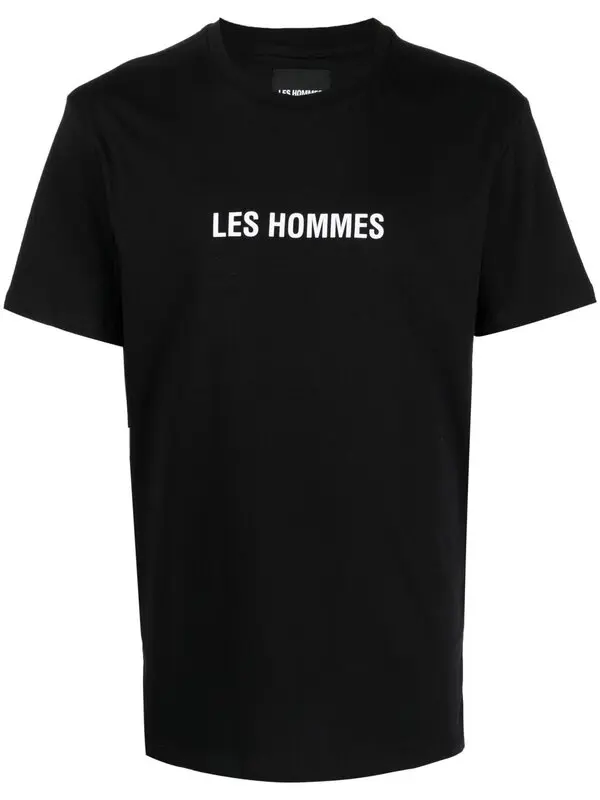 LES HOMMES Logo Print T-shirt