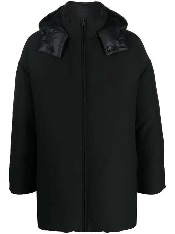 Valentino Garavani Zip-up Hooded Coat