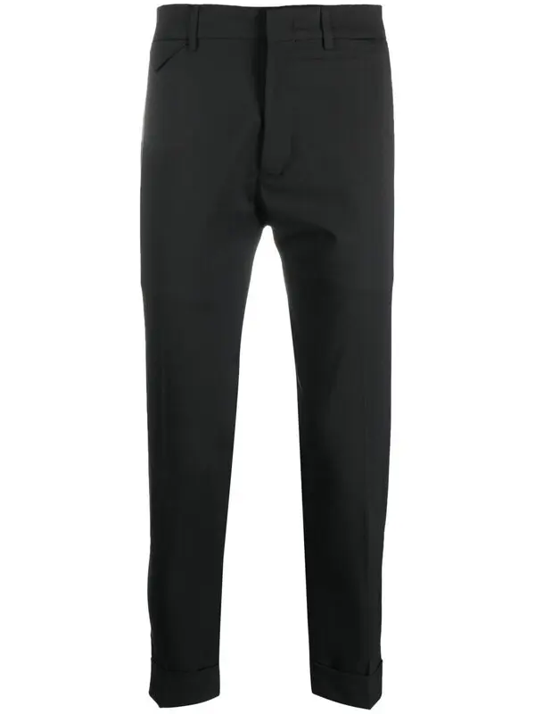LOW BRAND Straight-leg Trousers - Black
