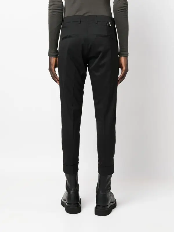 LOW BRAND Straight-leg Trousers - Black