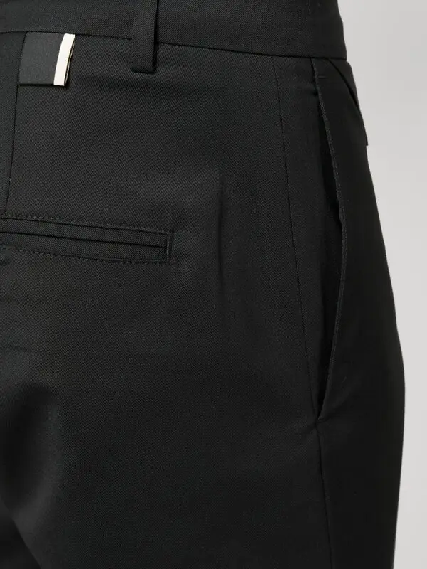 LOW BRAND Straight-leg Trousers - Black