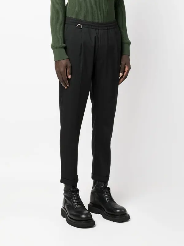 LOW BRAND Straight-leg Trousers - Black