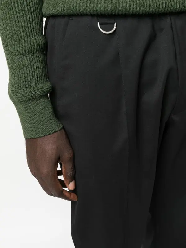 LOW BRAND Straight-leg Trousers - Black