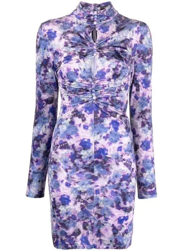 Isabel Marant Étoile Abstract-print Minidress