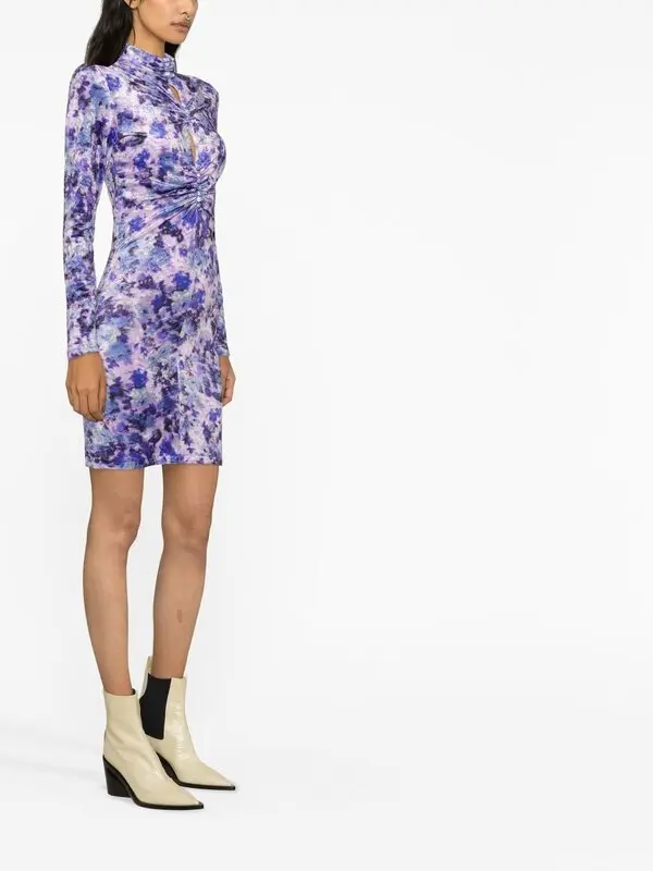 Isabel Marant Étoile Abstract-print Minidress