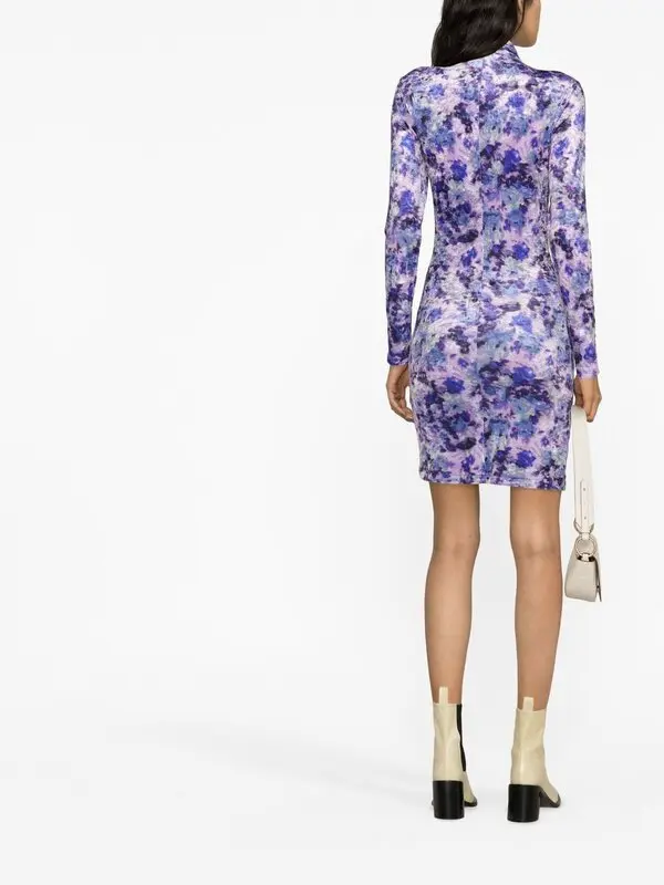 Isabel Marant Étoile Abstract-print Minidress