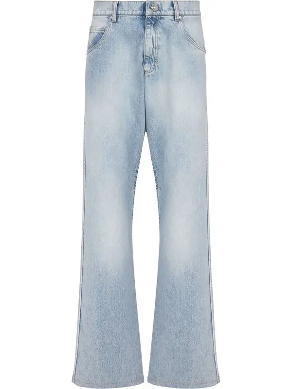 Balmain Loose-fit Straight-leg Jeans