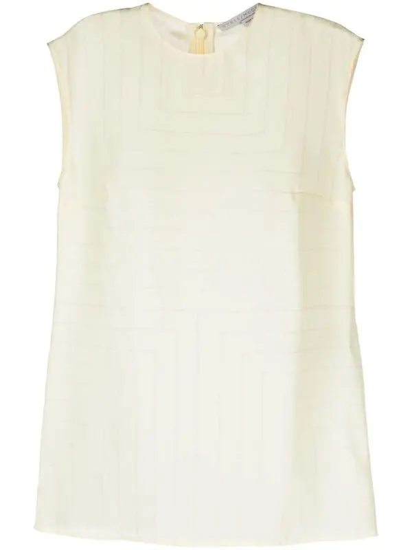 Stella McCartney Sleeveless Silk Blouse