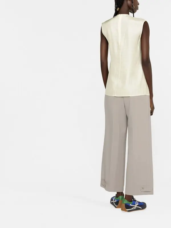 Stella McCartney Sleeveless Silk Blouse