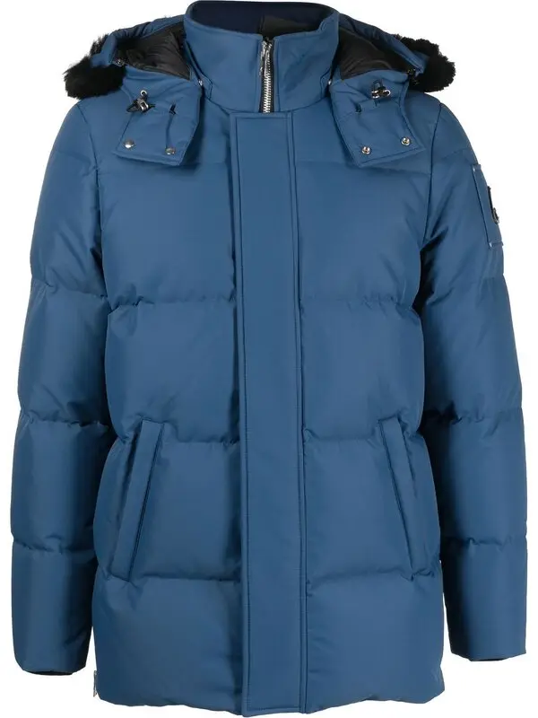 Moose Knuckles Detachable-hood Padded Coat