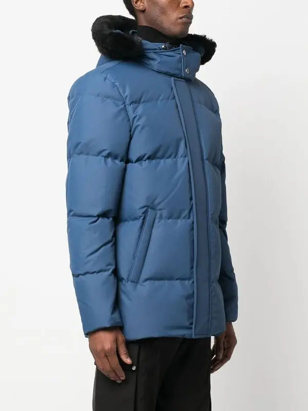 Moose Knuckles Detachable-hood Padded Coat