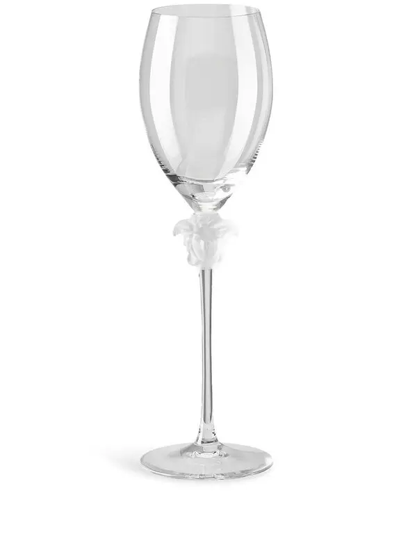 Versace Medusa Lumiére Wine Glass - Neutrals