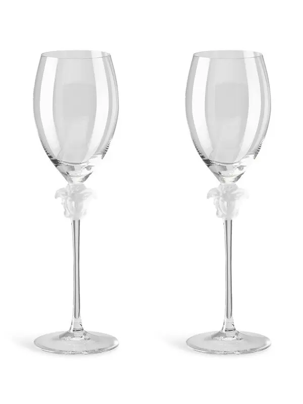 Versace Medusa Lumiére Wine Glass