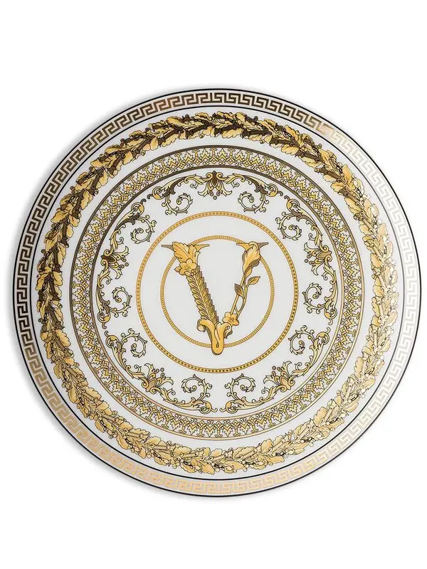 Versace Virtus Gala Plate - Gold