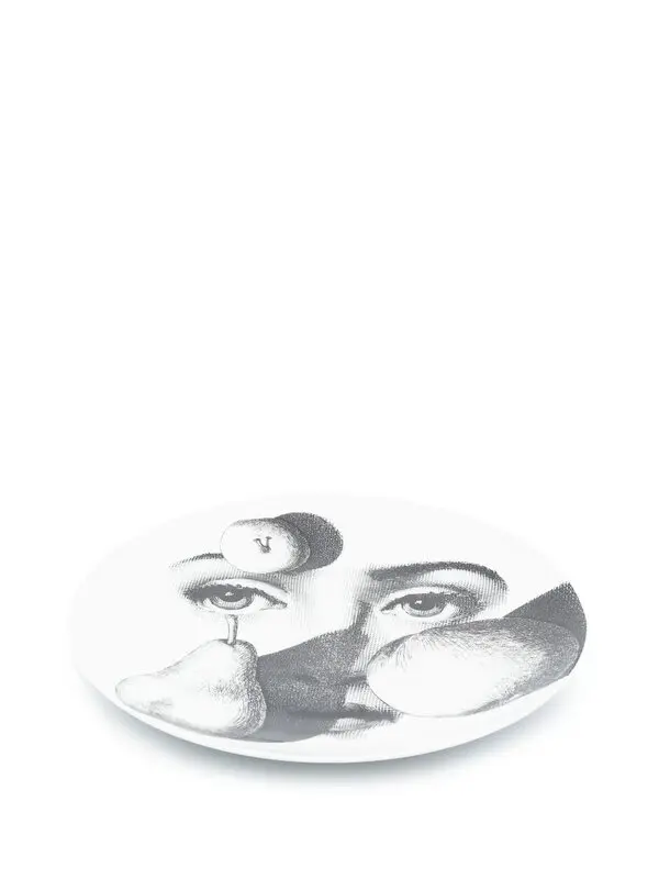 FORNASETTI Wall Plate Tema E Variazioni N.218