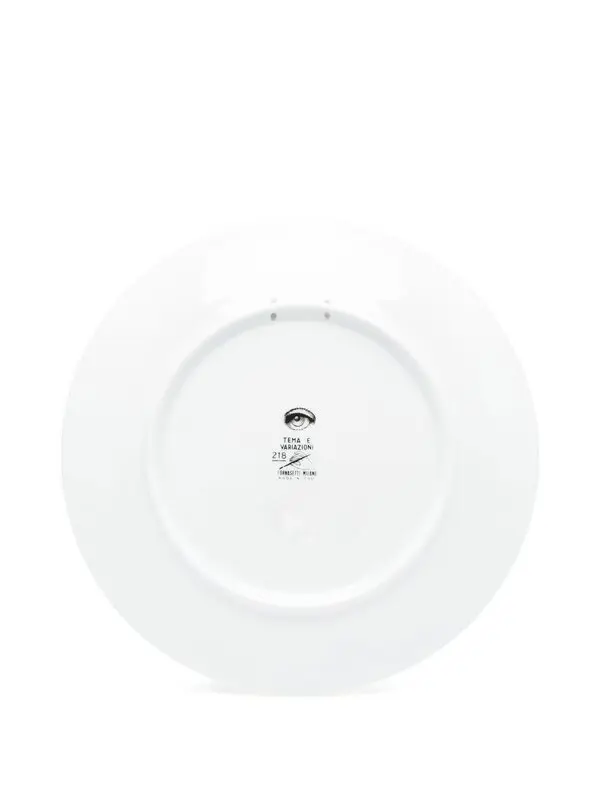 FORNASETTI Wall Plate Tema E Variazioni N.218