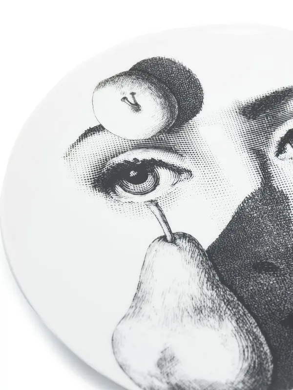 FORNASETTI Wall Plate Tema E Variazioni N.218