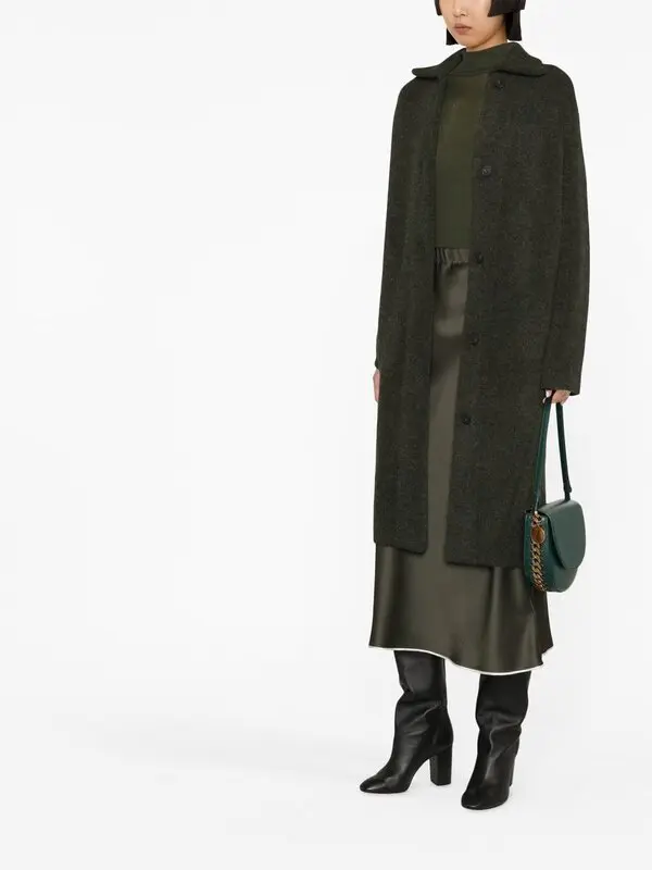 Vince Single-breasted Cardigan Coat