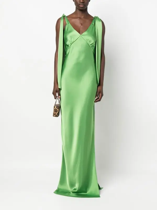 V:PM ATELIER Satin-finish Gown
