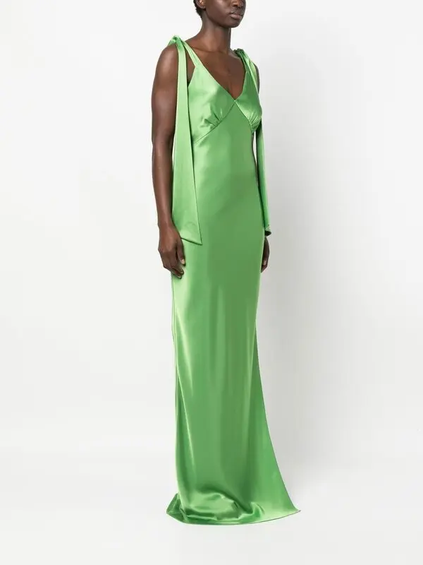 V:PM ATELIER Satin-finish Gown