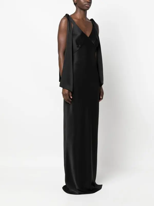 V:PM ATELIER Satin-finish Gown
