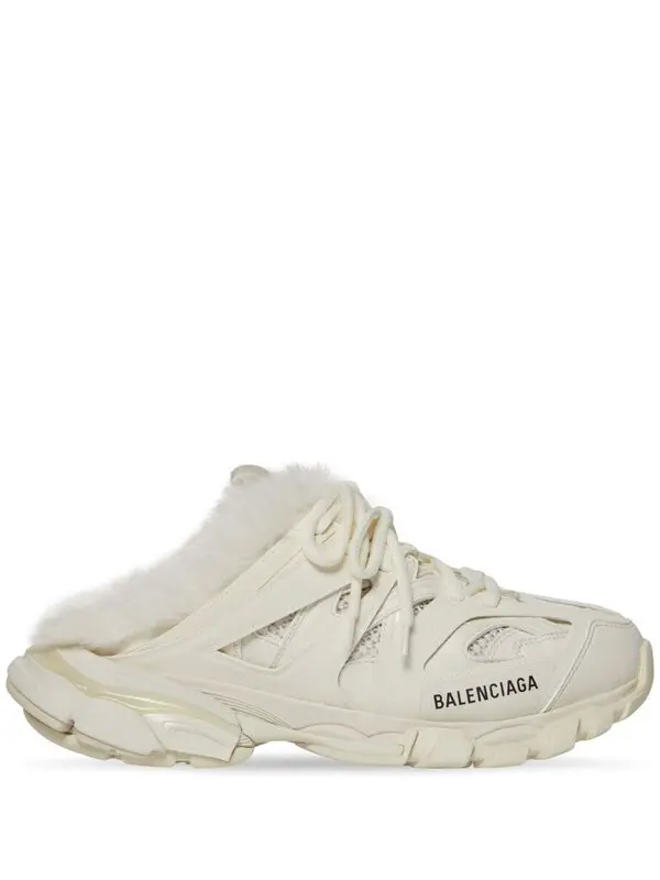Balenciaga Furry Slide Sandal