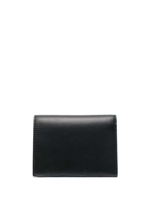 Off-White Slogan Leather Card Holder