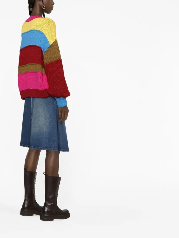Dsquared2 Long-sleeve Intarsia-knit Jumper