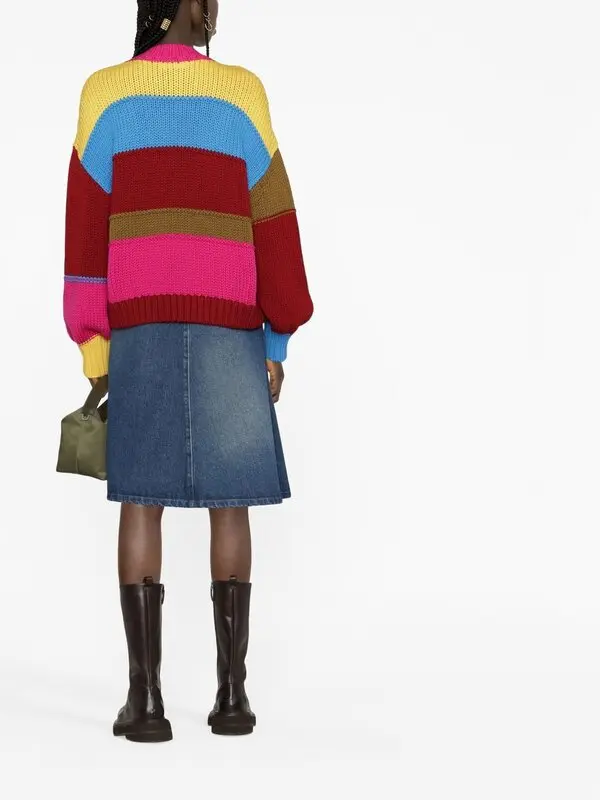 Dsquared2 Long-sleeve Intarsia-knit Jumper