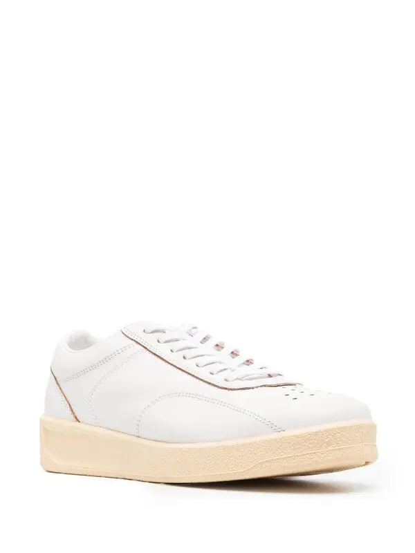 JIL SANDER Logo Low-top Sneakers - White