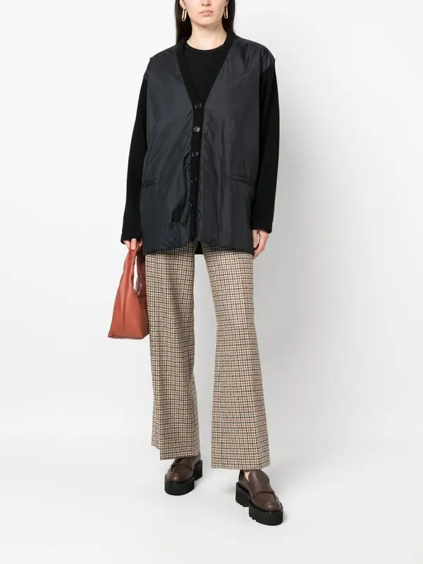 Aspesi Hybrid Button-up Cardigan