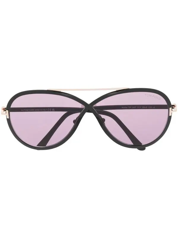 TOM FORD Top-bar Sunglasses - Black