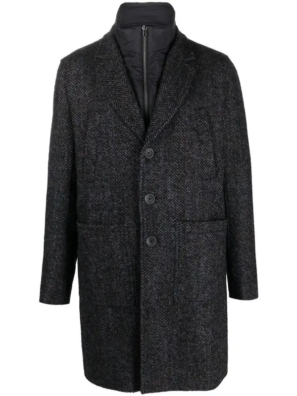 Herno Nottingham Ecoage Layered Coat
