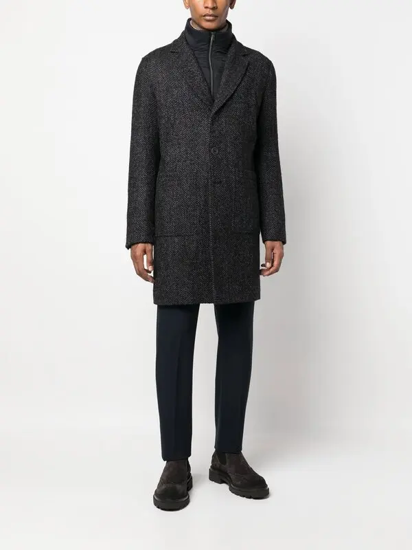 Herno Nottingham Ecoage Layered Coat