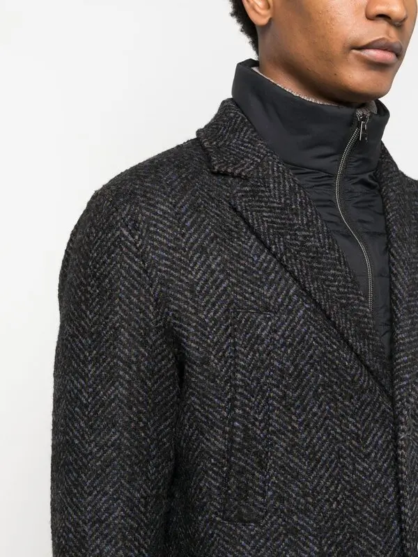 Herno Nottingham Ecoage Layered Coat