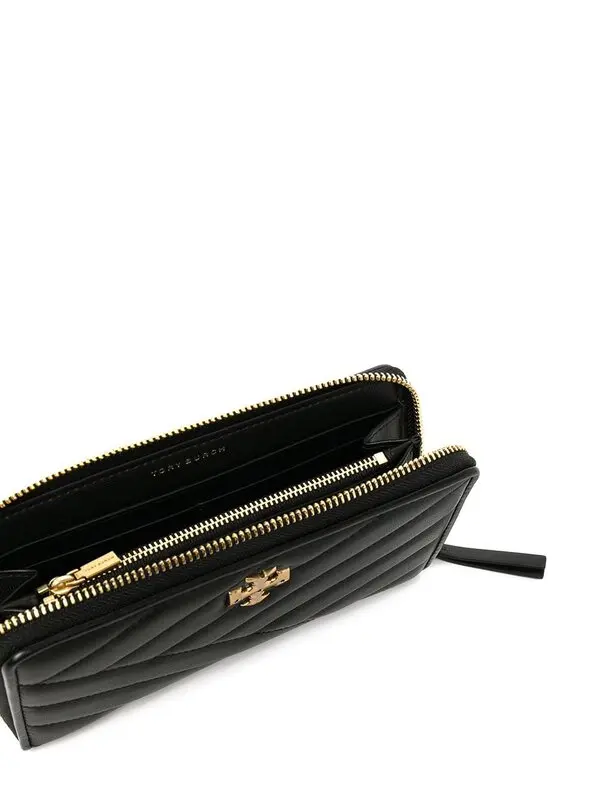 Tory Burch Kira Chevron Zipped Continental Wallet