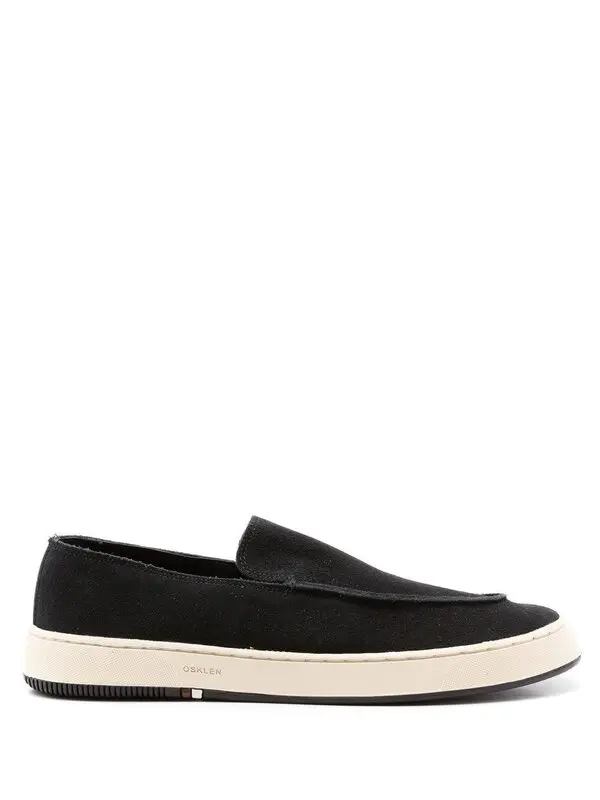 Osklen Soho Suede Sneakers - Black | Editorialist