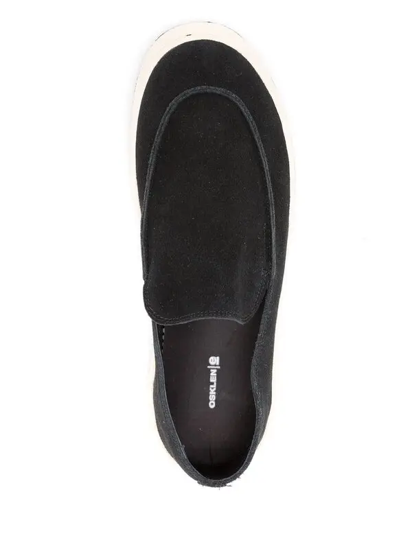 Osklen Soho Suede Sneakers - Black | Editorialist display picture 1